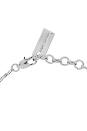 Marc Jacobs Bracelet With Faux Pearl - Silver
