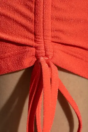 Balmain Beach Dress With Embroidered Logo