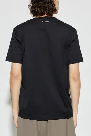 LANVIN T-shirt With Print - Black