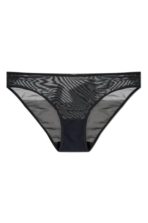 Hanro Briefs From The "smooth Illuslon" Collection - Black