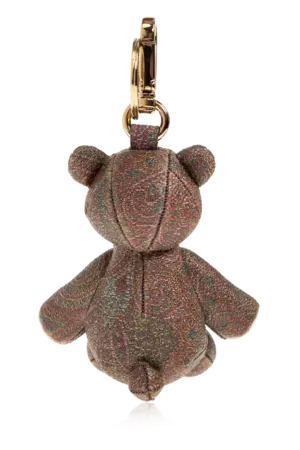 Etro Keychain With A Bear-shaped Pendant