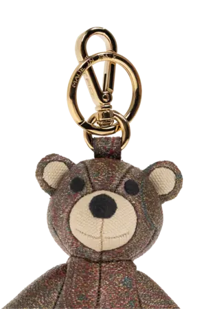 Etro Keychain With A Bear-shaped Pendant