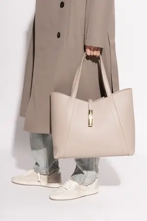 Furla Goccia Large' Tote Bag - Beige