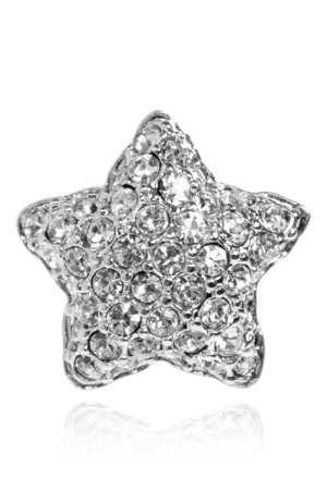 Marc Jacobs Earrings With Crystals - Silver