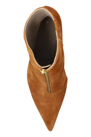 ALLSAINTS Natasha Heeled Ankle Boots - Brown