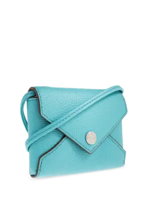 Tory Burch Card Holder On A Belt - Blue