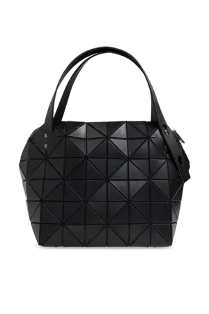 Issey Miyake Geometric Shoulder Bag - Black