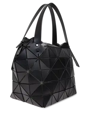 Issey Miyake Geometric Shoulder Bag - Black
