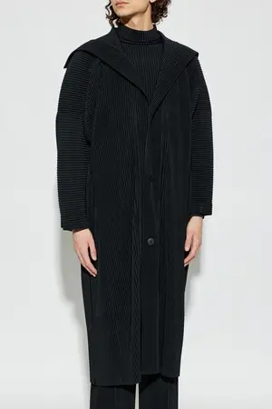 Issey Miyake Pleated Coat