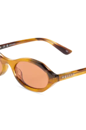 Alexander McQueen Oval Sunglasses