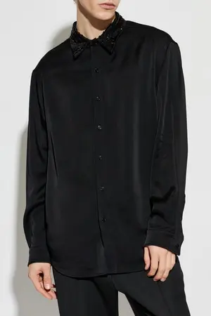 Balmain Shirt With Shimmering Sequins