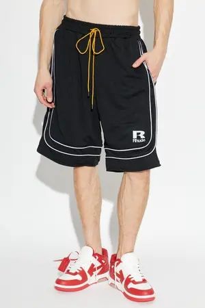 Rhude Logo-print Mesh Shorts
