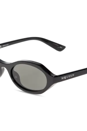 Alexander McQueen Oval Sunglasses