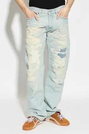 Acne Studios Jeans With 'vintage' Effect - Blue
