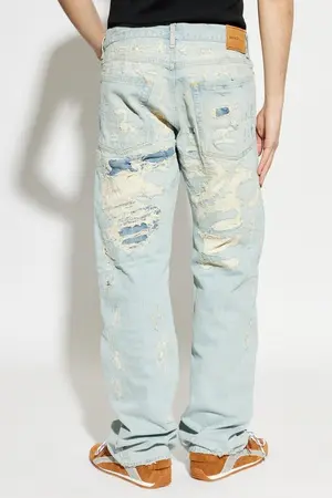 Acne Studios Jeans With 'vintage' Effect - Blue