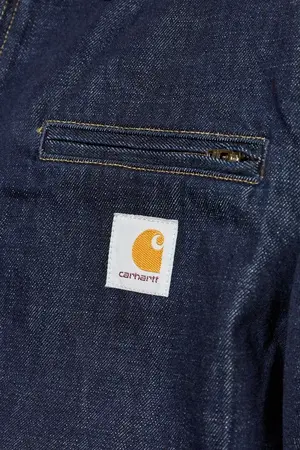 Carhartt Work In Progress Og Detroit Denim Jacket - Navy Blue