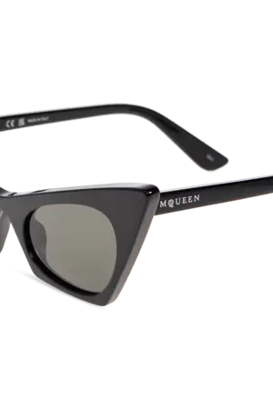 Alexander McQueen Cat-eye Sunglasses - Black