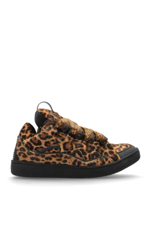 LANVIN Curb Low-top Sneakers - Brown