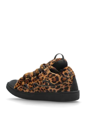 LANVIN Curb Low-top Sneakers - Brown