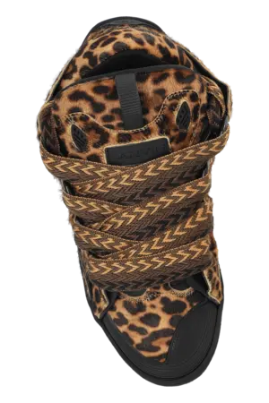 LANVIN Curb Low-top Sneakers - Brown