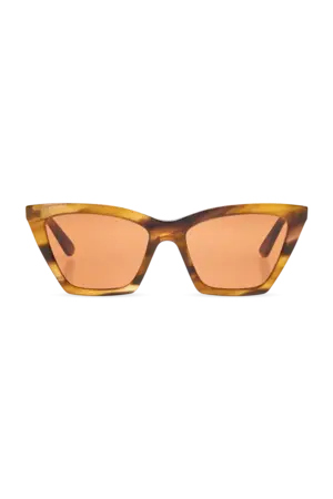 Alexander McQueen Cat-eye Sunglasses - Orange