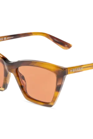 Alexander McQueen Cat-eye Sunglasses - Orange