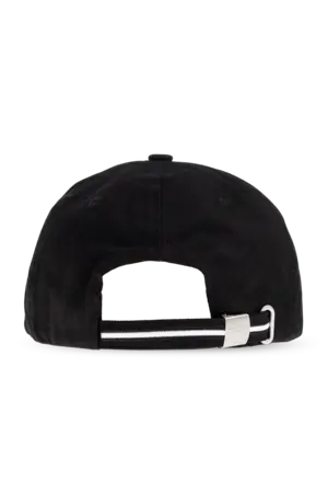 Kenzo Cap With Embroidered Logo - Black