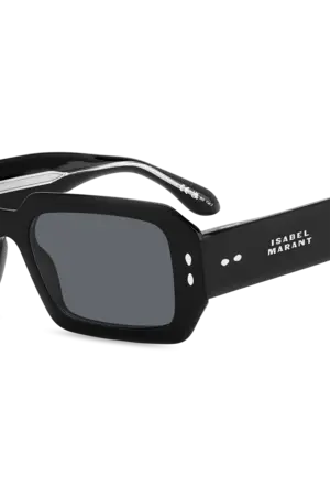Isabel Marant Sunglasses With Logo - Black