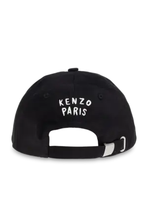 Kenzo Logo Cap - Black