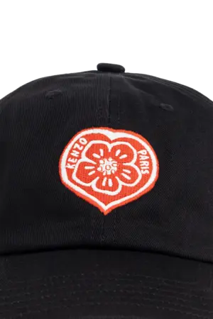 Kenzo Logo Cap - Black