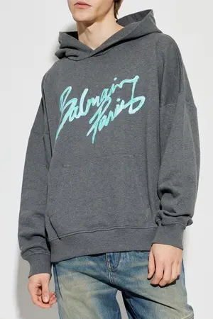 Balmain Sweatshirt With Printed Logo