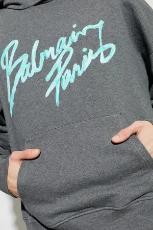 Balmain Sweatshirt With Printed Logo