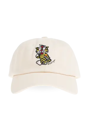 Kenzo Cap With Patch - Cream