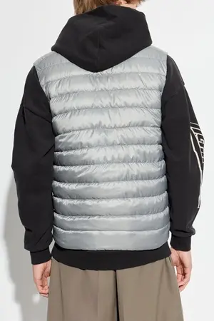 Canada Goose Padded Down Vest With Stand-up Collar - Grey
