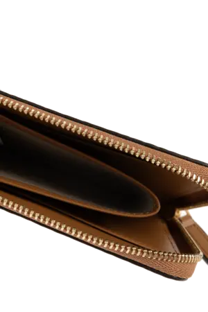 Mcm Wallet With Logo - Brown