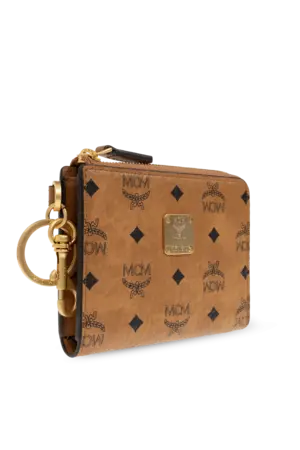 Mcm Wallet With Logo - Brown