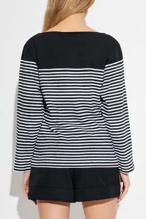 Balmain Striped Pattern Top