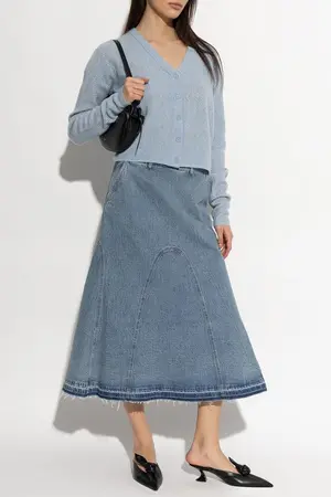 Munthe Byrd Cardigan - Light Blue