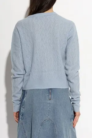 Munthe Byrd Cardigan - Light Blue