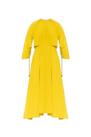 LANVIN Loose-fit Maxi Dress - Yellow
