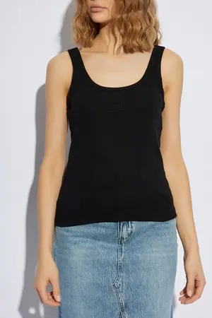 GESTUZ Ribbed Top