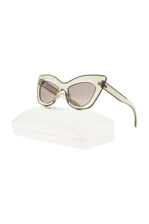Alexander McQueen Cat Eye Sunglasses