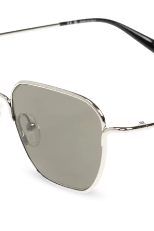 Alexander McQueen Square Frame Sunglasses - Silver