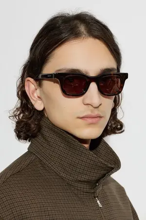 Alexander McQueen Tortoiseshell Sunglasses - Brown