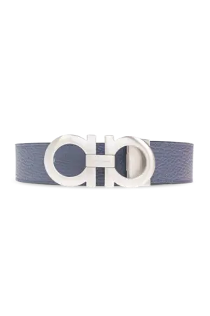 FERRAGAMO Double-sided Belt - Grey
