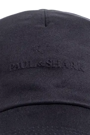 Paul & Shark Logo Cap - Black