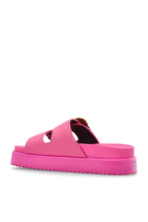 Versace Platform Slides - Pink