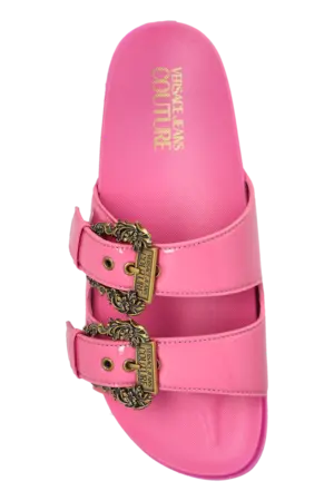 Versace Platform Slides - Pink
