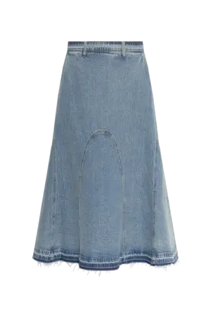 Munthe Braylin Denim Midi Skirt