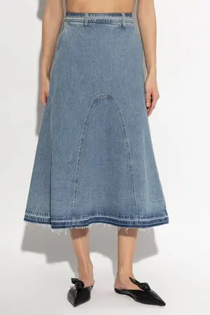 Munthe Braylin Denim Midi Skirt